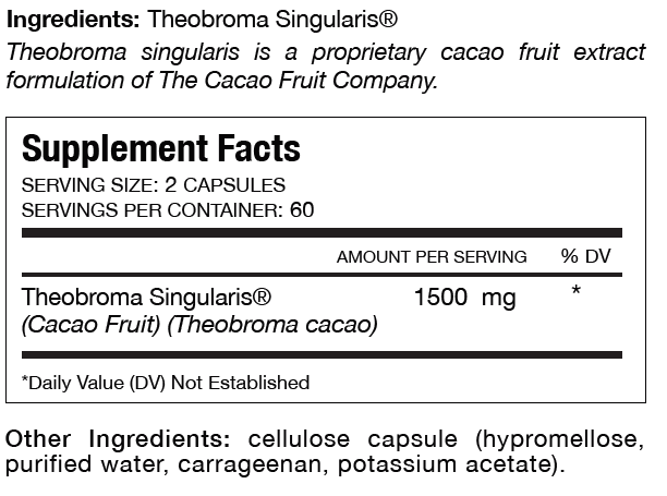 TC-3 ONE BOTTLE - The Cacao Fruit Company